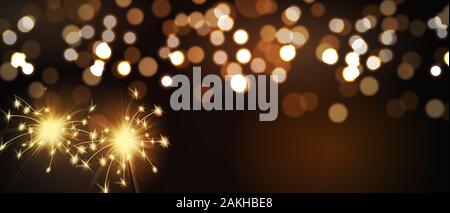 Bonne année 2021 avec Fireworks arrière-plan. Nouvel An 2021 Célébration Banque D'Images, Photo ...