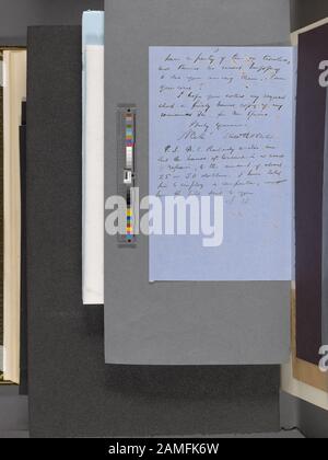 Ticknor, (William D), ALS au 2 septembre 1853 la numérisation a été ...