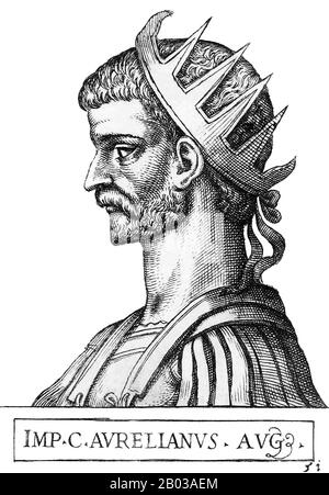 Aurélien, 215 - 275, empereur romain Photo Stock - Alamy