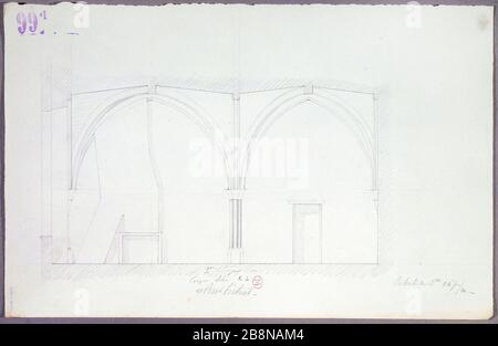 Tour Bichat plan 2ème étage et grand détail Anonyme. Tour Bichat (ou ...