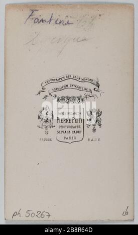 Portrait de Fantine (actrice) Portrait de Fantine, actrice. Carte de ...