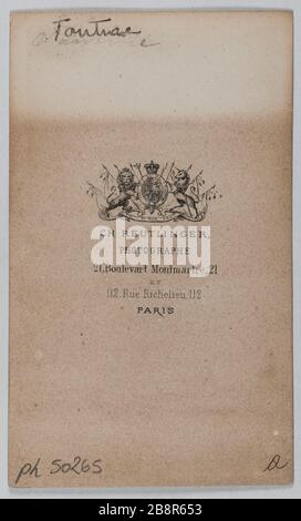 Portrait de Fantine (actrice) Portrait de Fantine, actrice. Carte de ...