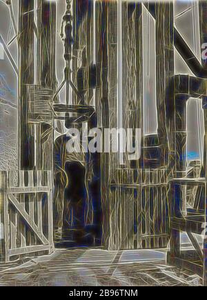 Photographie - Miner Bobinage de Cage, Berringa Berringa, Mines ...