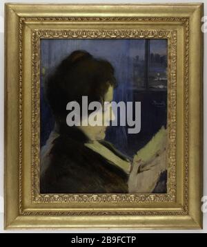 . English : Albert Besnard, portrait de Madame Bardet, née Jeanne ...