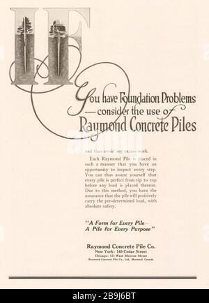 Pieux de béton Raymond. Une forme pour chaque pile - une pile pour ...