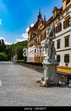 Palais Eggenberg le 2 mai 2014 à Graz. Le palais construit en 1625-1635 ...