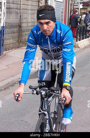 Benjamín Noval de Discovery Channel lors de la Paris - Nice 2006 ...