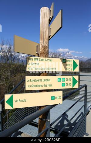 Via Ferrata. Parc thermal de Saint-Gervais-les Bains/Le Fayet. / Via ...