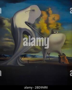 Salvador Dalí, 'Angelus' arquitectónico de Millet. Musée Reina Sofía ...