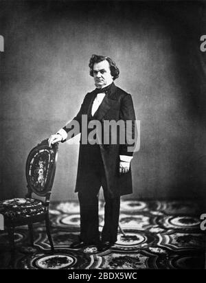 Stephen A. Douglas (1813-1861), homme politique et avocat américain ...