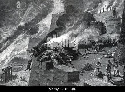 La troisième guerre punique, 149 BC -146 BC, la destruction de Carthage ...