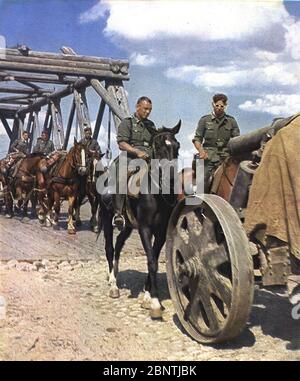 Soldats allemands nazis pendant la Seconde Guerre mondiale Photo Stock ...