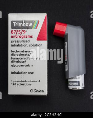 L'inhalateur Trimbow pour atténuer les effets de la maladie pulmonaire ...