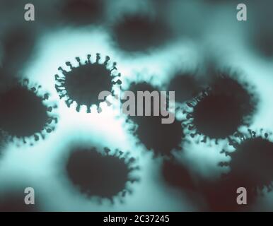 Structure virale. La particule virale est constituée d'un noyau d'acide ...