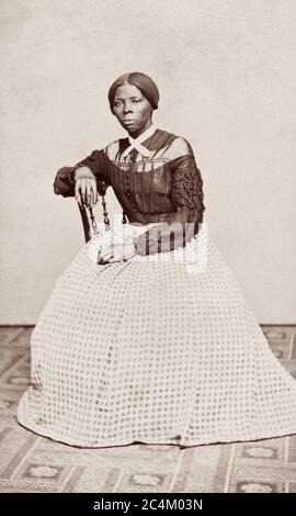 Ancien esclave et du chemin de fer clandestin Harriet Tubman (1822-1913 ...