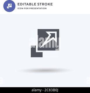 Le changement de logo, la transformation. L'icône de l'Entreprise ...