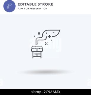 Vecteur d'icône de cheminée, signe plat rempli, pictogramme solide ...
