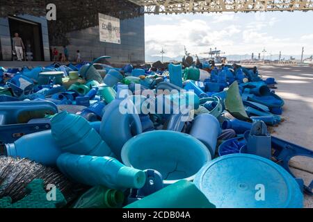 Mar Invadido, ou océan envahi, est une pièce d'art contemporain par ...