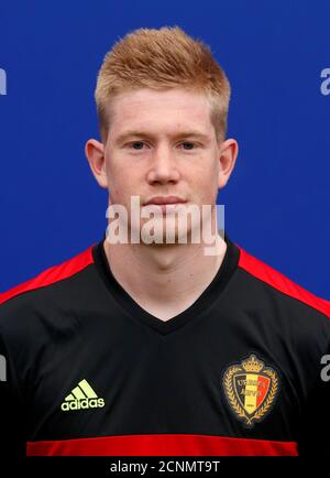 Kevin de Bruyne, de Belgique, pose pour le photographe lors d'un ...