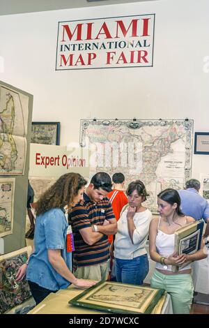 Miami Florida, historique du musée de Miami, International Map Fair ...