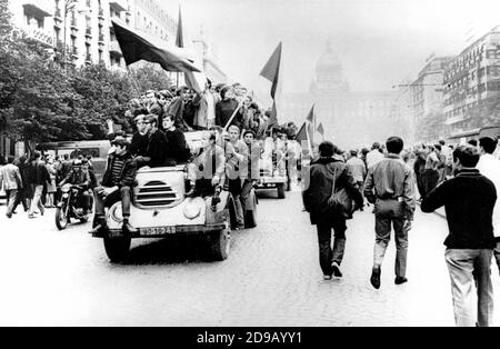 Le Printemps de Prague La République socialiste tchécoslovaque Le 1968 ...