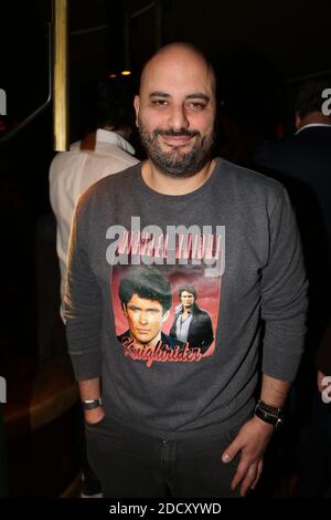 Exclusif - Ludovic Attal et David C. Barrot assistent à une fête pour ...