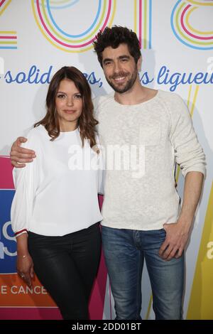 Severine Ferrer et Agustín Galiana lors de la soirée paratour le Bal de ...