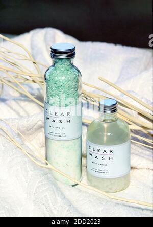 Accessoires de spa - style de vie sain thème beauté, soins de la peau ...