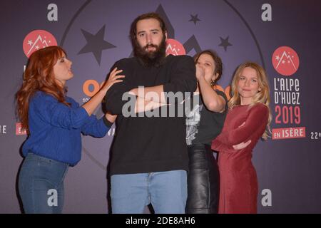 Justine le Pottier, Anis Aaram, Anna Apter, Laura Felpin participant à ...
