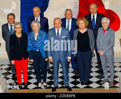 Nicole Maestracci, Michel Pinault et Dominique Lottin.le président ...