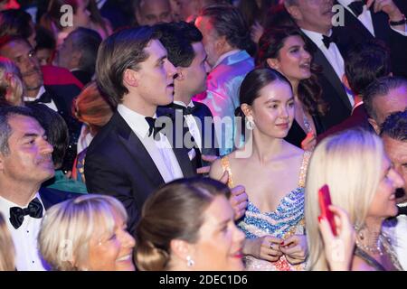 La princesse Alexandra de Hanovre et Ben-Sylvester Strautmann assistent au Rose ball 2019 au ...