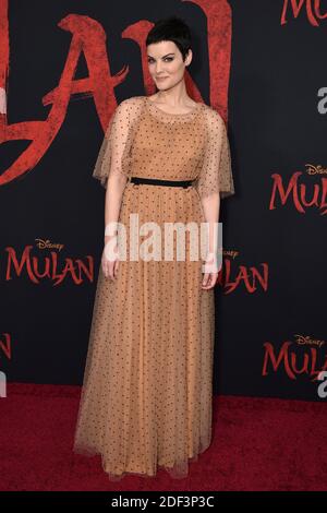 Jaime Alexander participe à la première de Disney's 'mulan' au Dolby ...