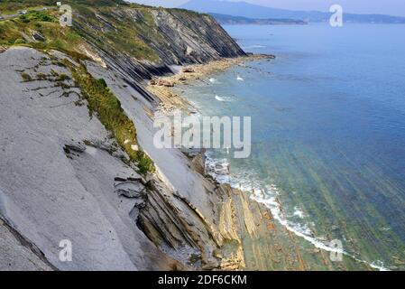 Le flysch est une séquence de roches sédimentaires, de softs et de ...
