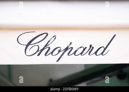 Logo de Chopard, le 16 juin 2020 à Monte-Carlo, Monaco. Photo de David ...