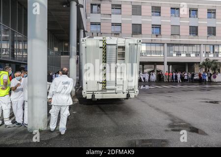 L'hôpital mobile (UMPEO) unique en Europe créé par la SAMU de Toulouse ...