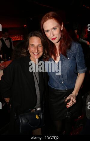 Audrey Fleurot participant à la fête HBO-Orange tenue à l'ARC à Paris ...