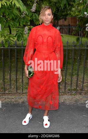 Phoebe Collings-James participant à la Serpentine Summer Party 2017 ...