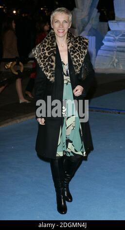 Annie Lennox arrivée à la première mondiale des Cronicles de Narnia, le Royal Albert Hall ...