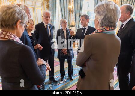 Nicole Maestracci, Michel Pinault et Dominique Lottin.le président ...