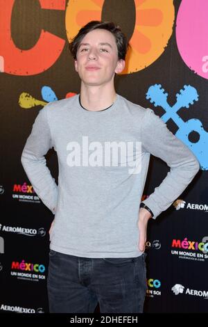 Alix Gavoille participe à la Coco Premiere, un film d'animation Disney-Pixar, qui s'est tenu au ...