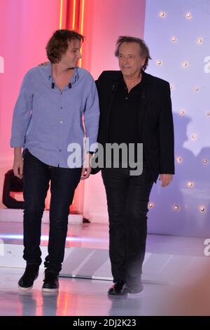 Alexandra Arcady et son fils Sacha Sperling A The Taping of Vivement ...