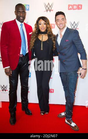 Pascal Gentil, Alicia Fox et Maxime Dereymez participant à la photo ...