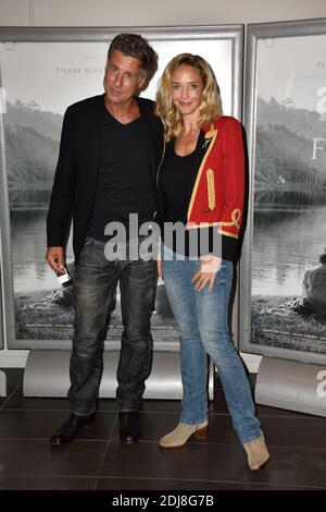 Helene de Fougerolles et Marc Simoncini lors de la première du film ...