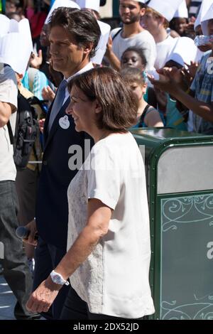 Philippe Gas Président d'Eurodisney inaugure 'Remy place' (attraction ...