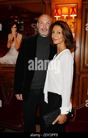 Franck Leboeuf et Chrislaure Nollet assistent à la Nathalie Garcon's Book Signing cocktail Party ...