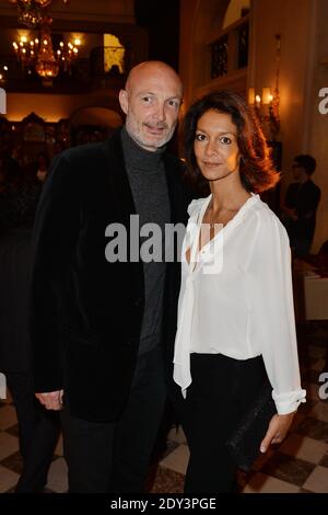 Franck Leboeuf et Chrislaure Nollet assistent à la Nathalie Garcon's Book Signing cocktail Party ...