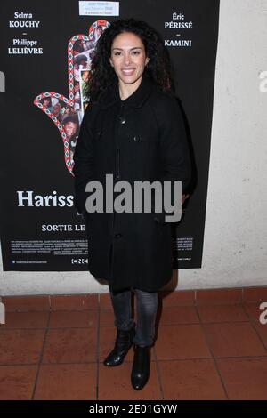 Selma Kouchy assiste à la première du film Harissa mon Amour qui a eu ...