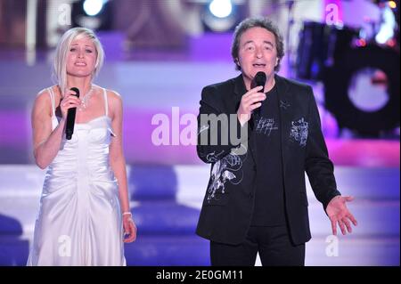 Richard Dewitte et Caroline du groupe il etait une Fois lors de l ...