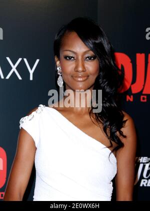 Nichole Galicia assiste à la première de 'Django Unchained' qui s'est ...