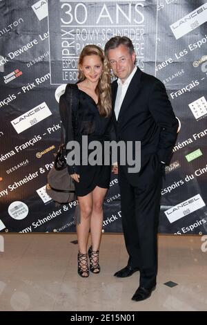 Beatrice Rosen et Marc Lelandais, PDG de Lancet, assistent aux Romy ...